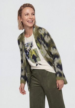 Olsen Cardigan mit Schalkragen