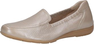 Caprice Damen Slipper aus Leder Elegant, Grau (Stone Per.Deer), 39 EU