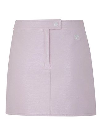 Courr&egrave;ges Mini Jupe - Rose