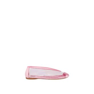 Moschino PVC Ballerina Schuhe - - Shoes - Damen - Rosa - 39 EU