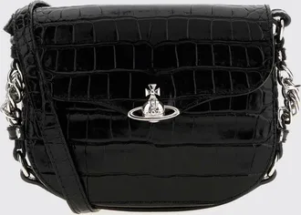 Vivienne Westwood Mini sac bandouli&egrave;re Hunter en cuir effet crocodile