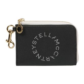 Stella McCartney Femme, Accessoires, Noir, Taille: ONE Size Porte-cartes Eco Bicolor