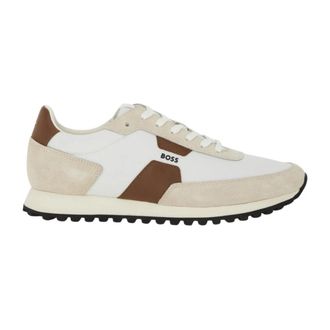 HUGO BOSS Parkour Runn Panelled Low-Top Sneakers - - Shoes - Herren - Wei&szlig; - 39 EU