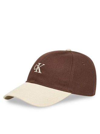 Calvin Klein Cap Monogram Emb Colorblock Baseball LV04G5000G Braun