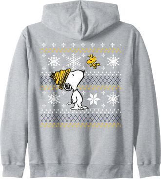 Peanuts Snoopy Woodstock Wintertime Kapuzenjacke