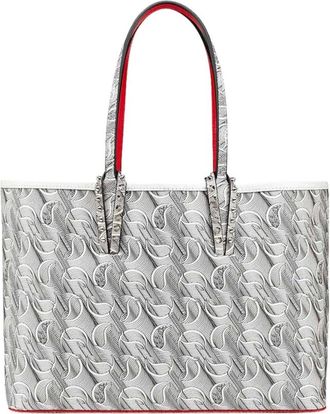 Christian Louboutin unisex, Sacs, Blanc, Taille: ONE Size Cabata Small Monogram