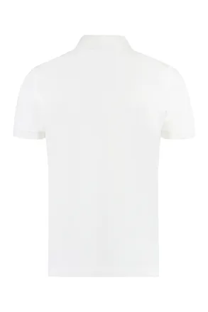 Dolce & Gabbana Mens Cotton-Piqu&eacute; Polo Shirt White T-shirts And Polos