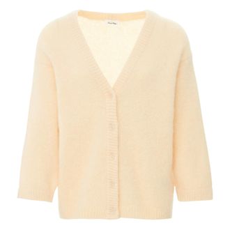 American Vintage Cardigan Mi-long Boutonn&eacute; Pinobery Mohair American Vintage