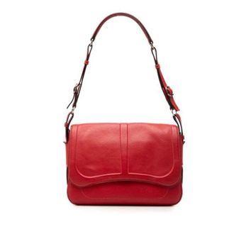 Herm&egrave;s Pre-owned Harnais Schultertasche - - Pre-owned - Damen - Rot - ONE SIZE