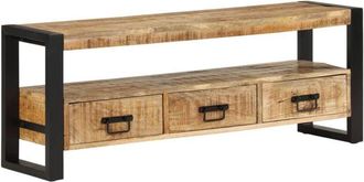 vidaXL TV-Schrank 120x30x45 cm Massivholz Mango - Vidaxl