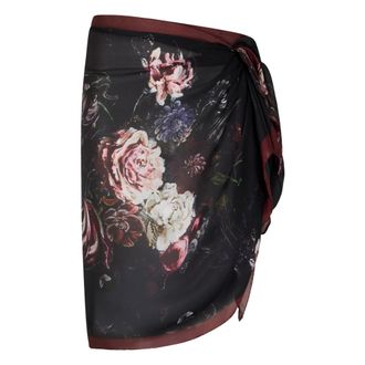 Roberto Cavalli Foulard avec imprim&eacute; fleurs de flamant rose - Femme - Accessoires - Multicolore - Taille: ONE Size