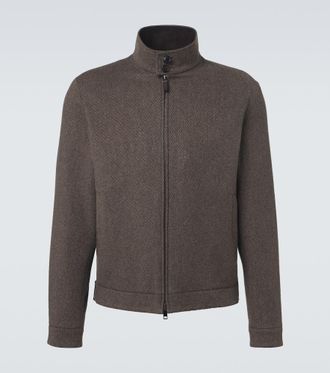 Ermenegildo Zegna Veste en laine et cachemire
