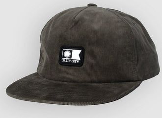 Salty Crew Flagship Cord Snapback Cap dusty olive