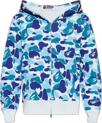 A Bathing Ape A Bathing Ape, Homme, Sweatshirts et sweats &agrave; capuche, Bleu, Taille: S SweaT-shirt &agrave; capuche zipp&eacute;