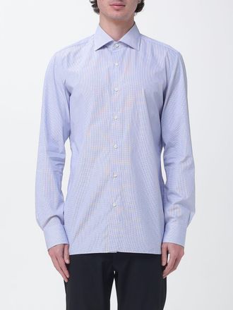 Borrelli Napoli Chemise Homme couleur Bleu Azur