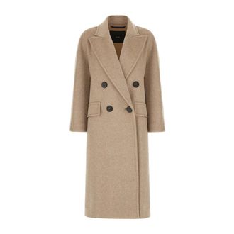 Max Mara Femme, Manteaux, Beige, Taille: 34 FR Manteau Angus