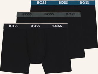 HUGO BOSS Boxershort Boxerbr 3p Power blau