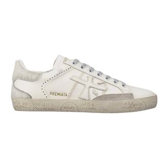Premiata Femme, Chaussures, Blanc, Taille: 37 EU Stevend Baskets