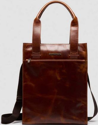 Dr. Martens Leder Tote Bag in Bräunen