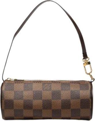 Louis Vuitton Pre-owned Papillon Pochette - Femme - Pre-owned - Brun - Taille: ONE Size
