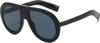 Generic Lunettes De Soleil &Agrave; Monture Large For Hommes Et Femmes, Id&eacute;ales For Les Activit&eacute;s Plein Air, D&eacute;placements Le Sport(Black)