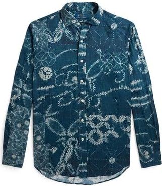 Polo Ralph Lauren Chemise imprim&eacute; en lin