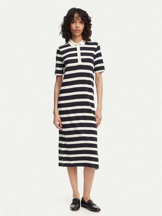 GANT Kleid f&uuml;r den Alltag 4201428 Dunkelblau Regular Fit