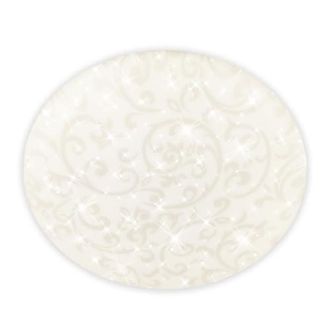 Briloner Plafonnier LED avec ciel &eacute;toil&eacute;, lumi&egrave;re blanche neutre, motif floral, lustre salon, lustre chambre, luminaire plafonnier, cuisine, 27,8x6,5 cm, blanc