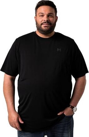 Men Plus Hommes Grandes Tailles L-8XL T-Shirt Thermique Men+. Jersey Chaud &agrave; Fibre Creuse - Jusquau 8 XL Noir 7XL 840051100-7XL