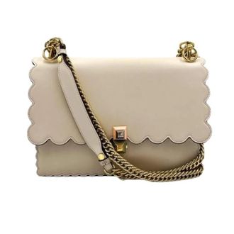 Fendi Pre-owned Leder Crossbody Bag - - Pre-owned - Damen - Beige - ONE SIZE