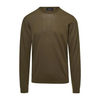 Roberto Collina Pullover mit Rundhalsausschnitt - - Knitwear - Herren - Gr&uuml;n - 3XL