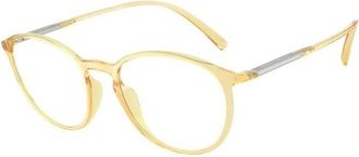 Giorgio Armani Homme, Accessoires, Jaune, Taille: 50 MM Optical Frame