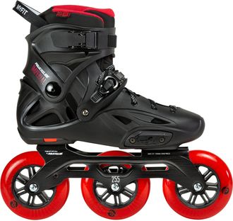 Powerslide Inline Skate Imperial Black Red 110, für Urban und Fitness, für Damen und Herren