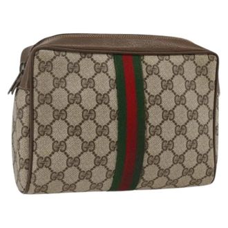 Gucci Pre-owned Vintage Clutch Bag - - Pre-owned - Damen - Beige - ONE SIZE