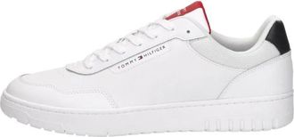 Tommy Hilfiger Homme, Chaussures, Blanc, Taille: 42 EU Basket Core Lite LTH