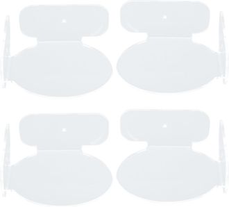 Generic HUSHUI Rundes Mini-Eckregal, Platzsparendes Wandregal mit Verstellbaren Halterungen für Babyphone, Überwachungskamera, WLAN-Router, Kleiner Lautsprech