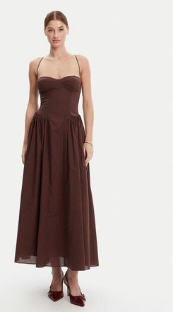 Bardot Bardot Abendkleid 59786DB Braun Regular Fit