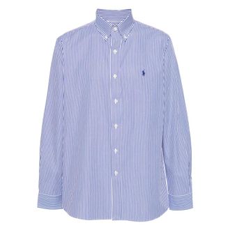 Polo Ralph Lauren Chemise sport &agrave; manches longues - Homme - Chemises - Bleu - Taille: 2XL