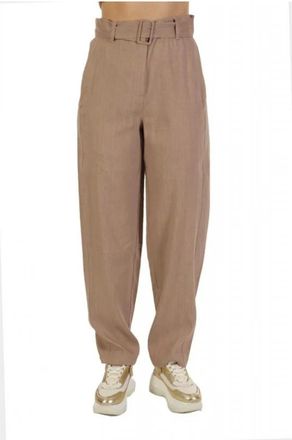 Marella Femme, Pantalons, Brun, Taille: 42 FR Wide Pantalons