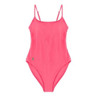 Polo Ralph Lauren Kennedy Einteiliger Badeanzug - - Swimwear - Damen - Rosa - L