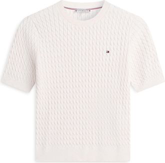 Tommy Hilfiger Pullover Cable Short Sleeve