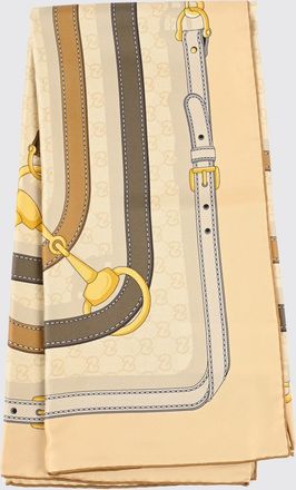 Gucci Quadratischer Seidentwill-Schal mit GG-Monogramm-Print