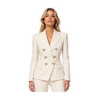 Balmain Jackets - - Jackets - Damen - Wei&szlig; - 2XS