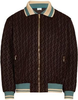 Dr&ocirc;le de Monsieur Veste de surv&ecirc;tement monogramme