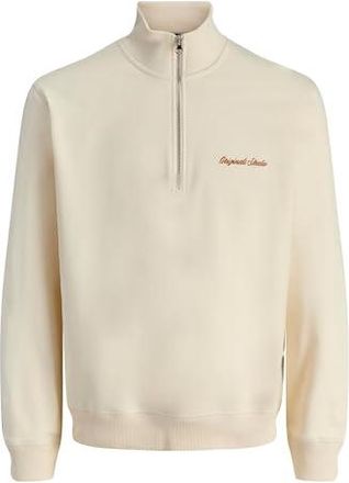 Jack & Jones Jornorrebro EMB Sweat &agrave; col Haut Sn pour Homme, Bronze, XXL