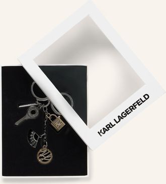 Karl Lagerfeld Schl&uuml;sselanh&auml;nger schwarz