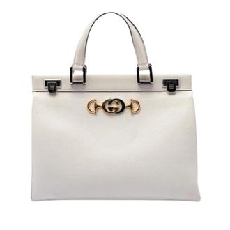 Gucci Pre-owned Zumi Satchel - - Pre-owned - Damen - Wei&szlig; - ONE SIZE