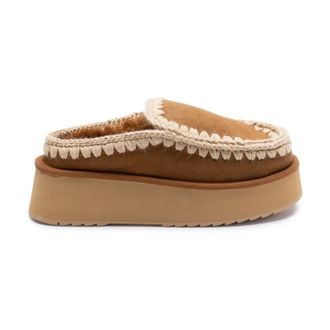 Mou Eskimo Bold Slippers - - Shoes - Damen - Braun - 37 EU