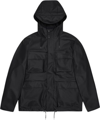 Rains Homme, Vestes, Noir, Taille: S Pocket Jacket