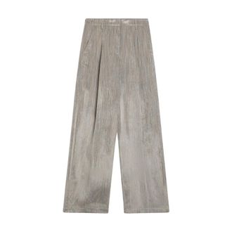 Momoni Blake Pantalon Large - Femme - Pantalons - Gris - Taille: 40 FR